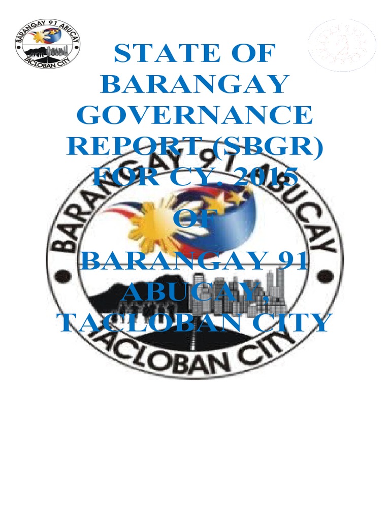 Barangay 91 Governance Report 2014 | PDF | Fund Accounting | Economies