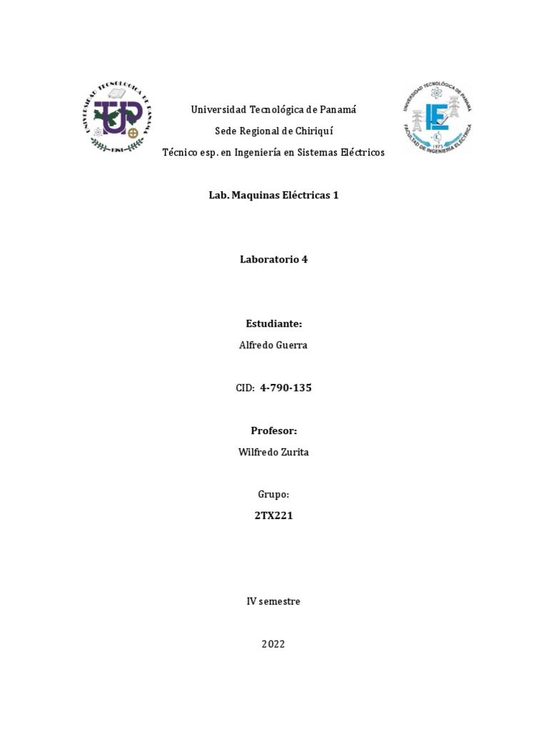 LABORATORIO 4 - 41 Maquinas | PDF | Transformador | Inductor