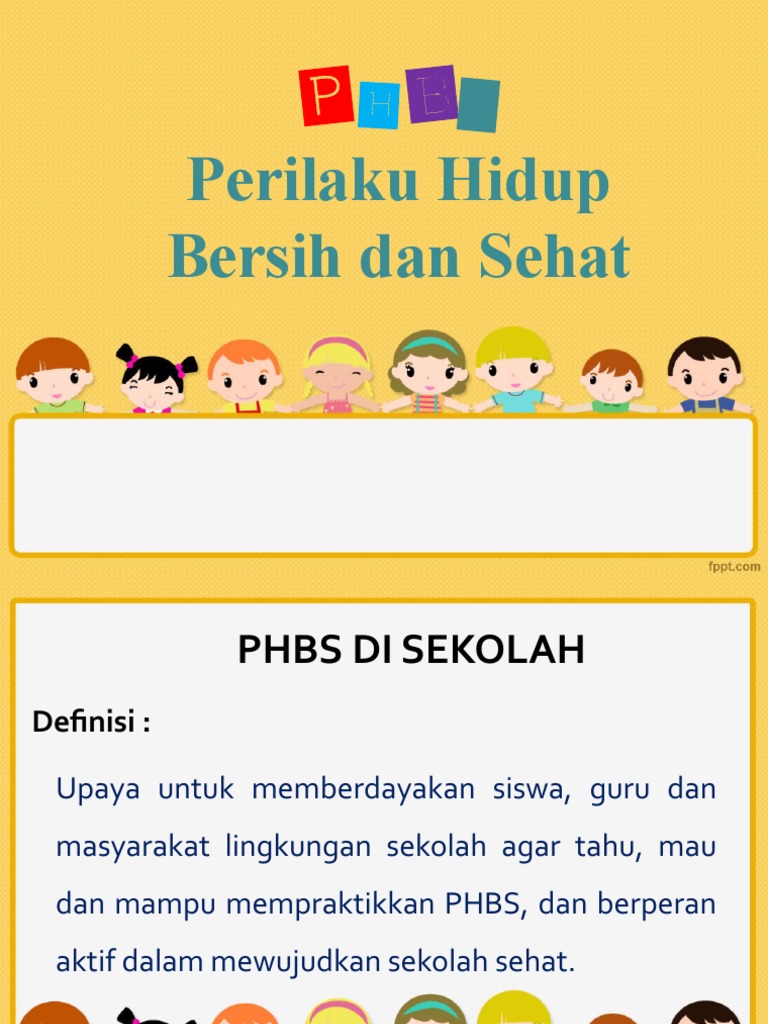 PHBS Sekolah | PDF