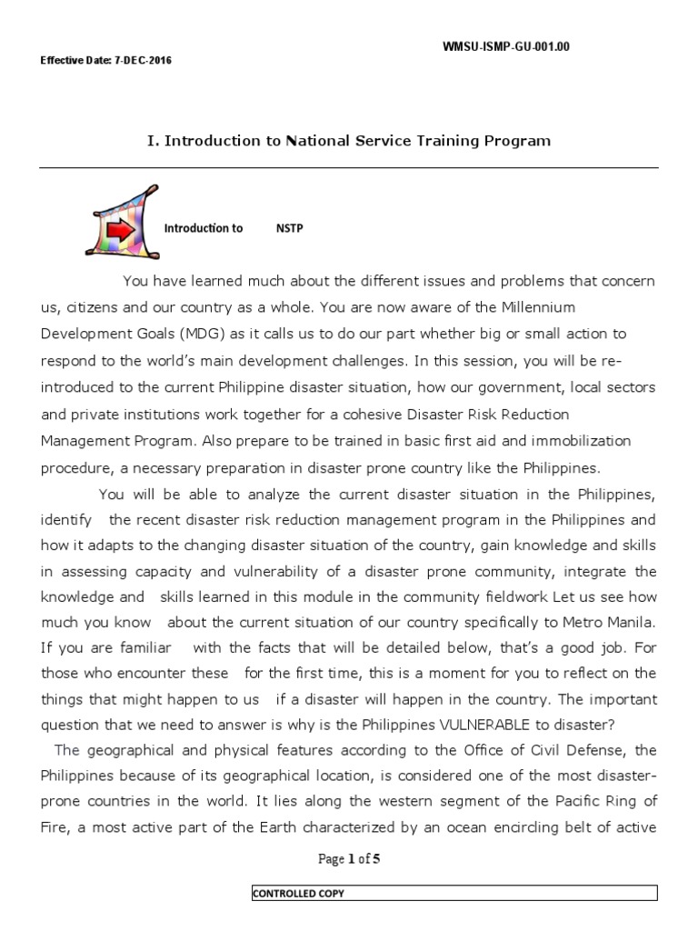 NSTP Worksheet Number 4 | PDF | Emergency Management | Emergency