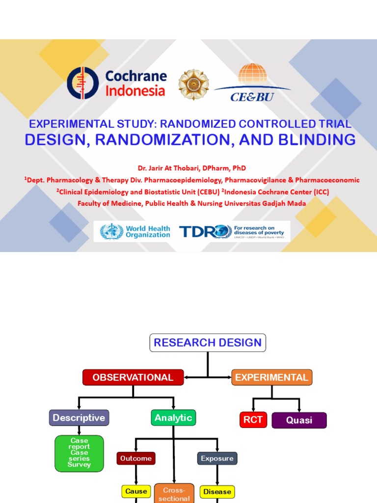 Lecture 7 Research Design Experimental (RCT) - Dr. Jarir at Thobari, PH ...
