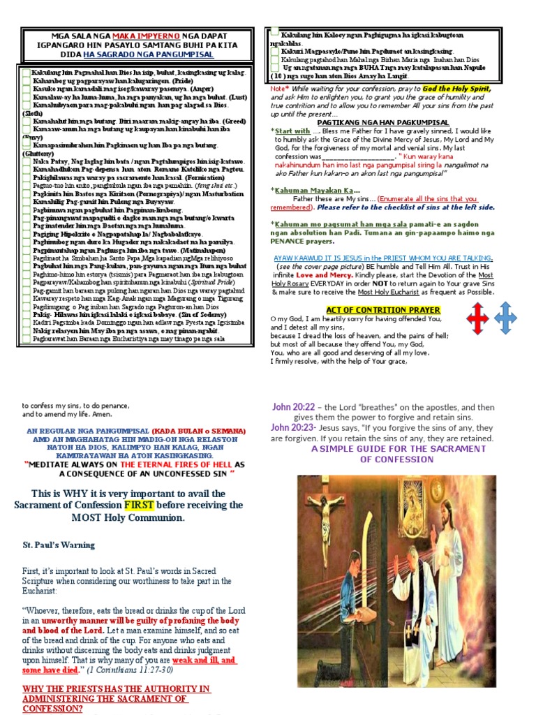 Final Confession Guide | PDF