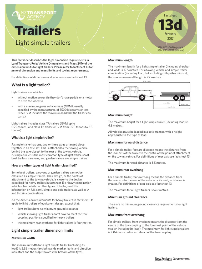 13d Trailers Light Simple | PDF | Trailer (Vehicle) | Bus