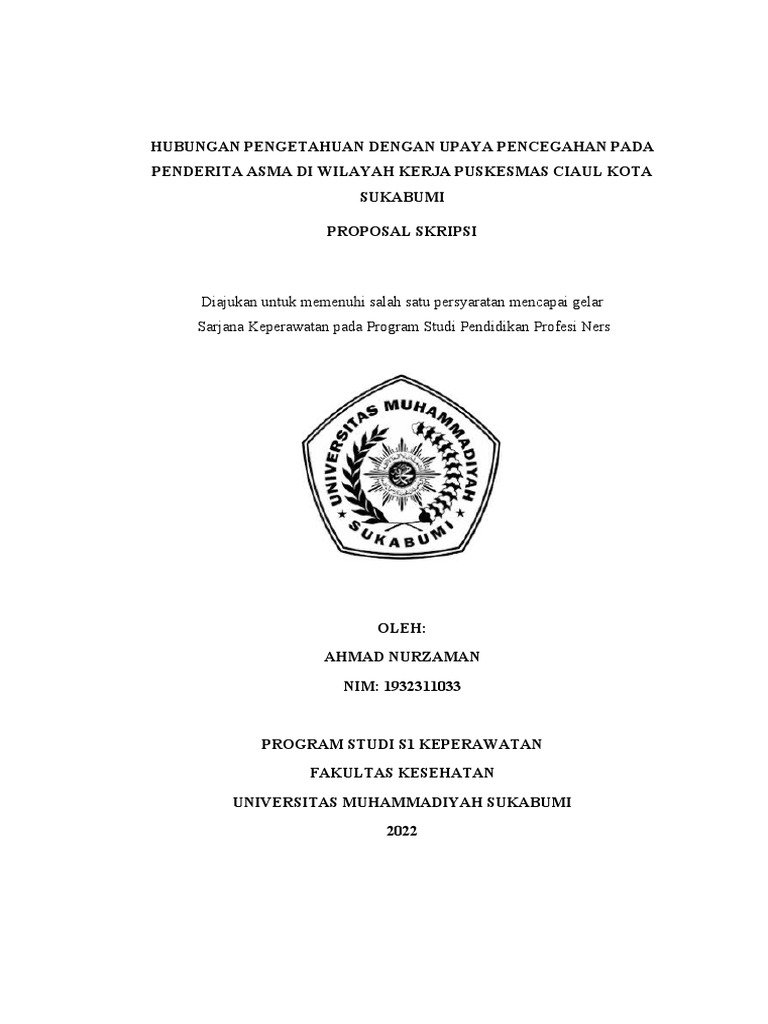 Proposal Ahmad | PDF