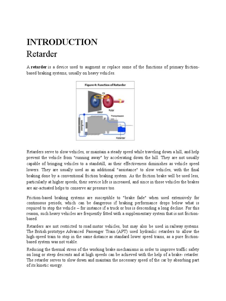 How Mechanical, Hydraulic and Exhaust Retarders Work to Slow Heavy ...