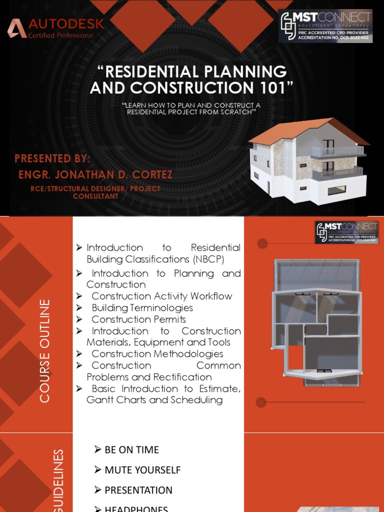Residential Planning and Construction Manual | PDF | Concrete | Plumbing