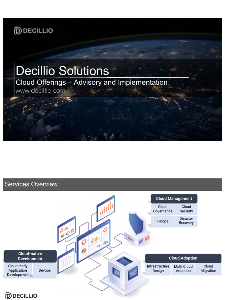 Decillio Intro 06102022 | PDF | Cloud Computing | Disaster Recovery