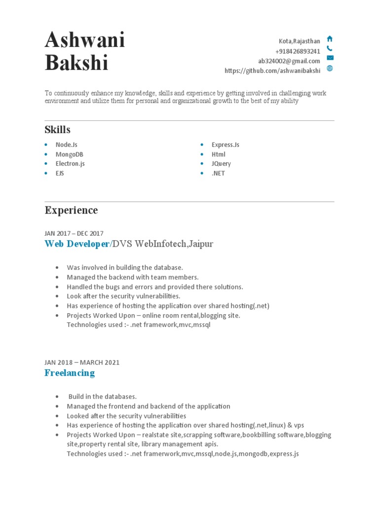 Ashwani - Ashwani Bakshi | PDF