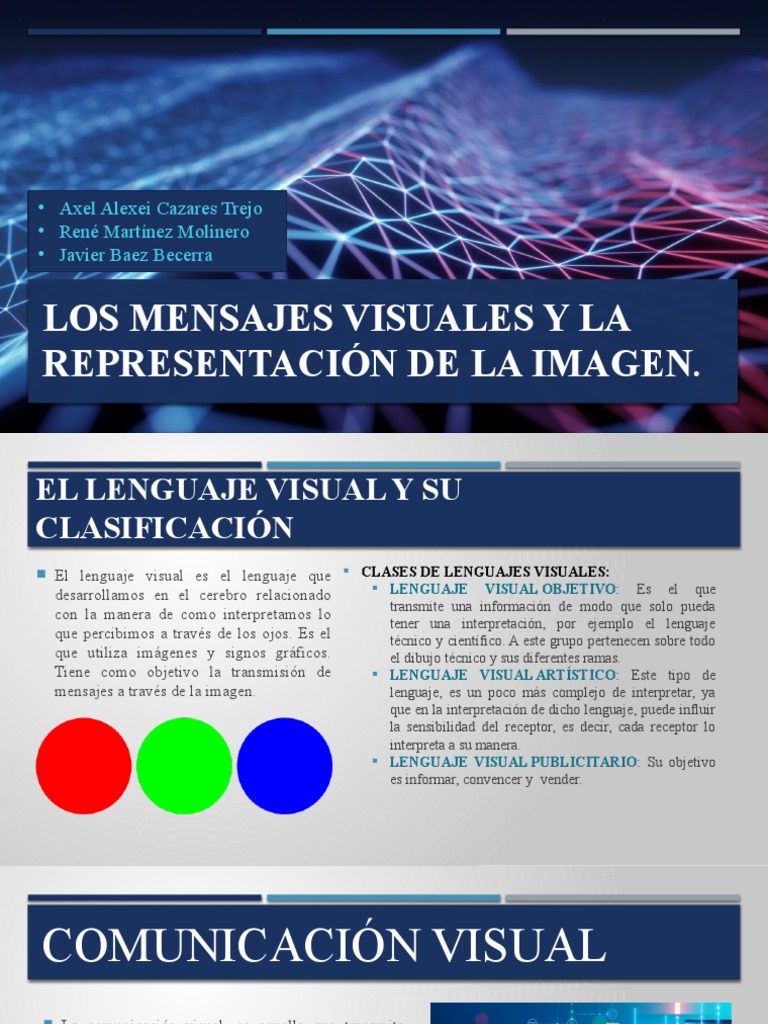 Mensajes Visuales y su Interpretación | PDF | Comunicación | Percepción ...