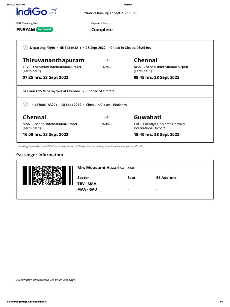 Ticket Return | PDF | Airport | Travel Visa