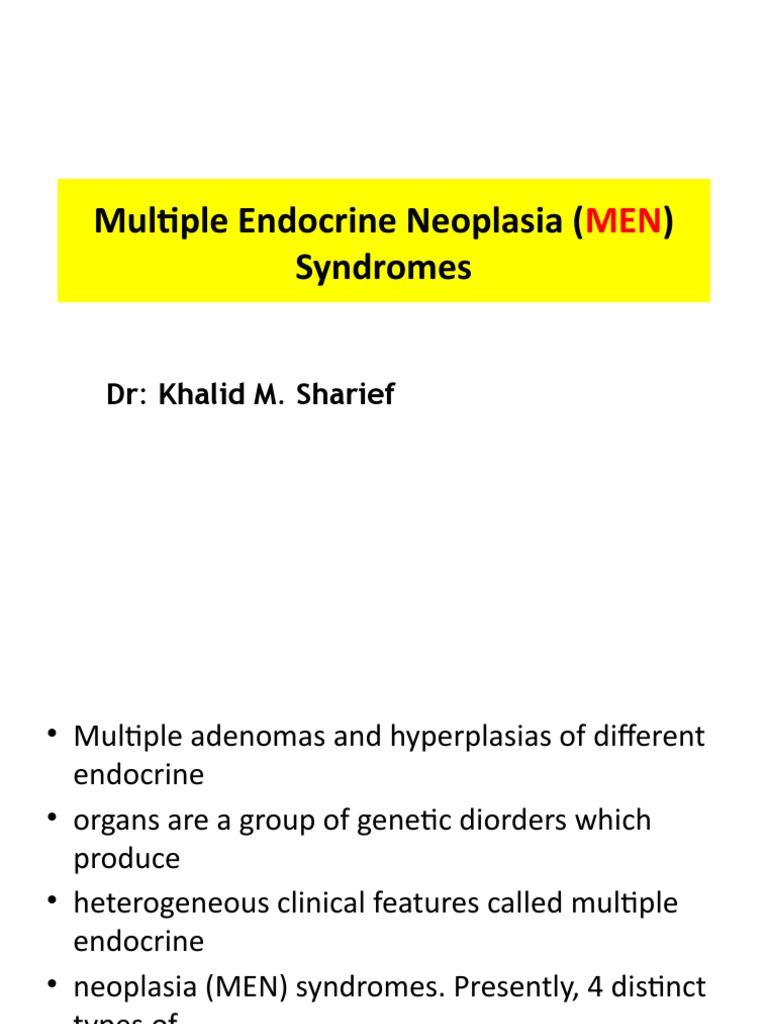 MEN Syndromes | PDF
