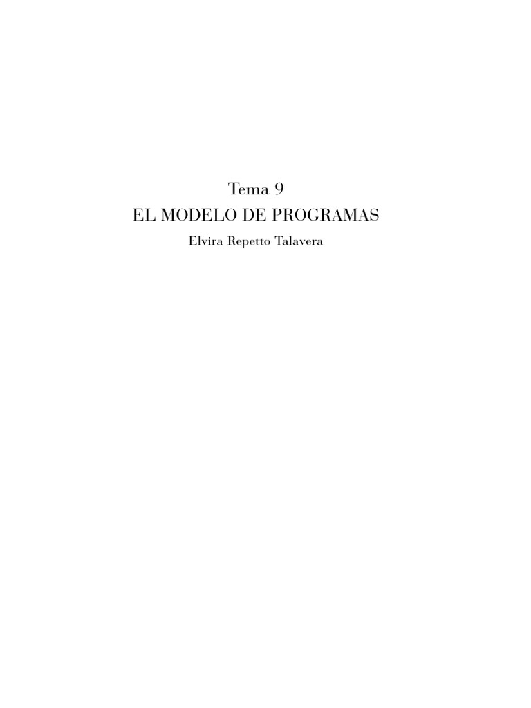 U3-S5-LO-Modelo de Programas | PDF | Plan de estudios | Evaluación