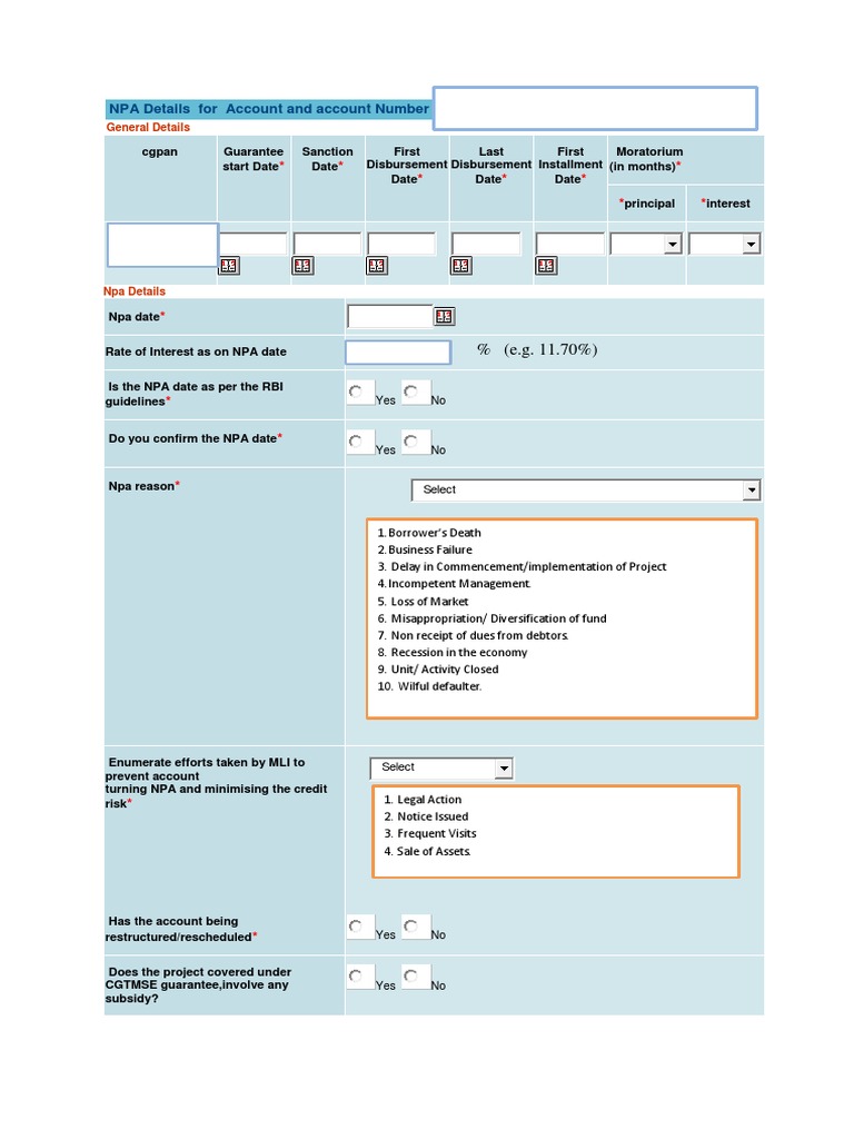 NPA Marking Revised | PDF