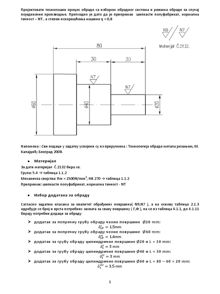 Tehnološki Postupci - Zadatak 2 | PDF