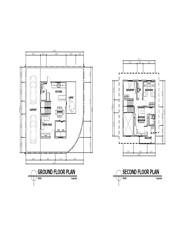 Residence Planning Ground Floor Plan | PDF