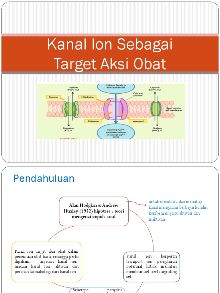 Pert.2 - TARGET AKSI OBAT (KANAL ION (2) ) | PDF