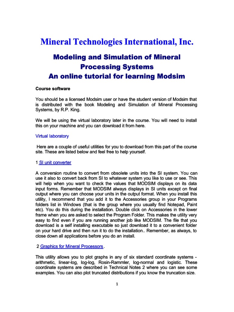 Modsim Compress | PDF | Simulation | Computer Simulation