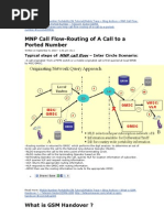 GSM Call Flow and Management | PDF | Digital Technology | Mobile Technology