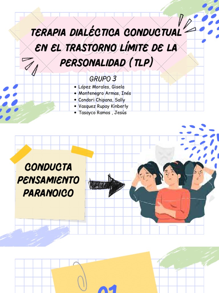 Terapia Dialéctica Conductual en El Trastorno Límite de La Personalidad (TLP) Sesion 10 | PDF ...
