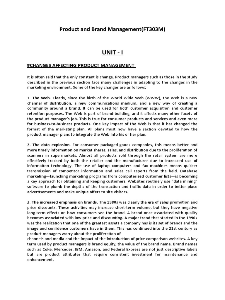 FACTORS DETERMINING PRODUCT DESIGN-unit 1 | PDF | Brand | Marketing