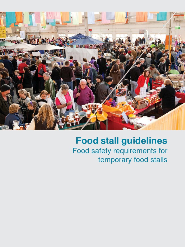 Food Stall Guidelines 2017 | PDF | Foods | Food Safety