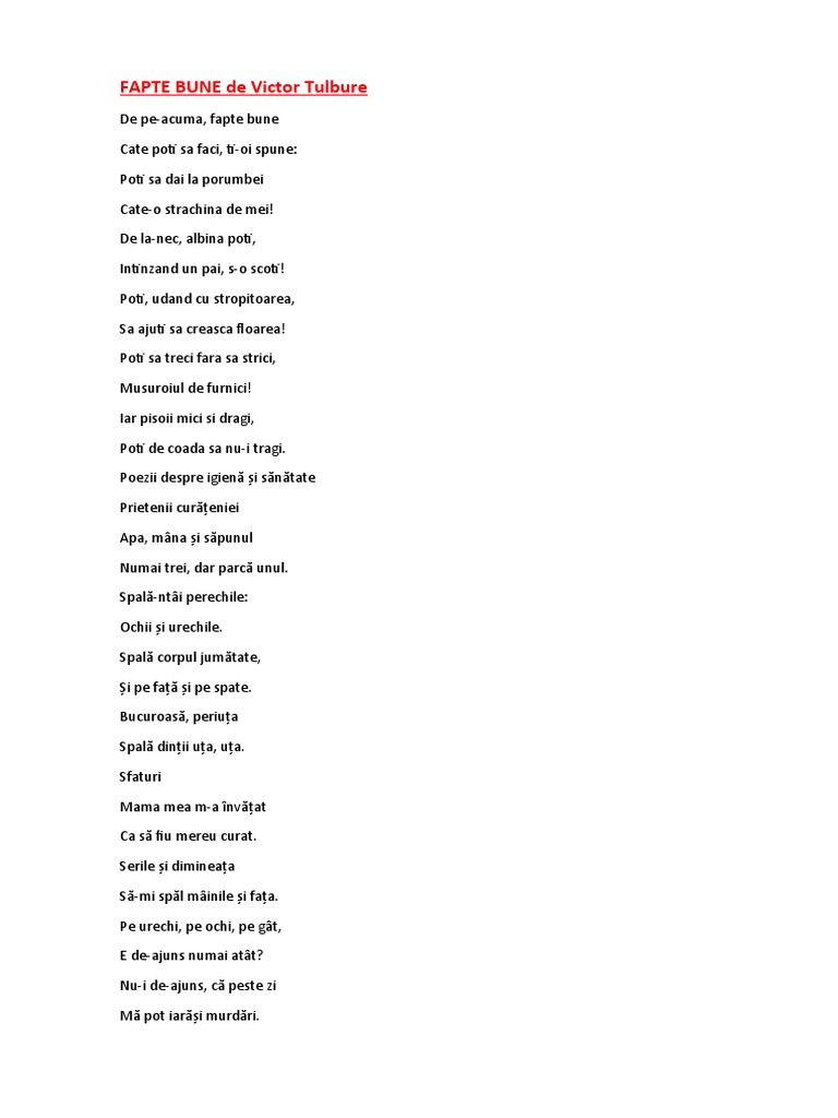 Scenariu de 1 Iunie 2021 | PDF