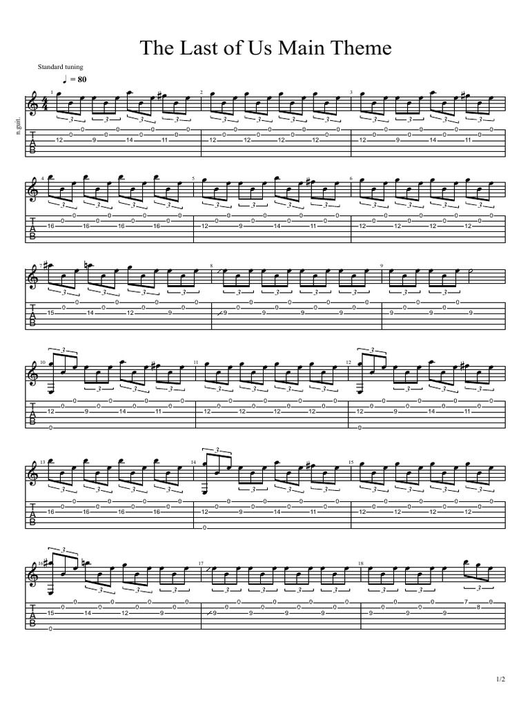 The Last of Us Main Theme | PDF