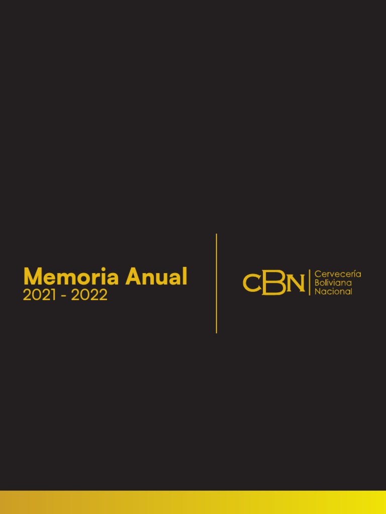 Memoria Anual CBN 2021 2022 | PDF | Contabilidad | Estado financiero