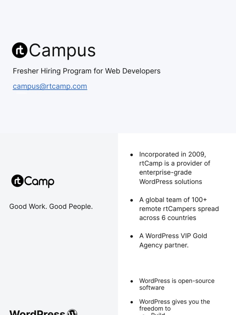 RtCampus Slide Deck | PDF