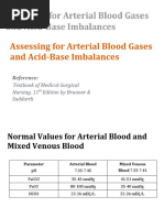 Arterial Blood Gases Practice Problems and Answers | PDF