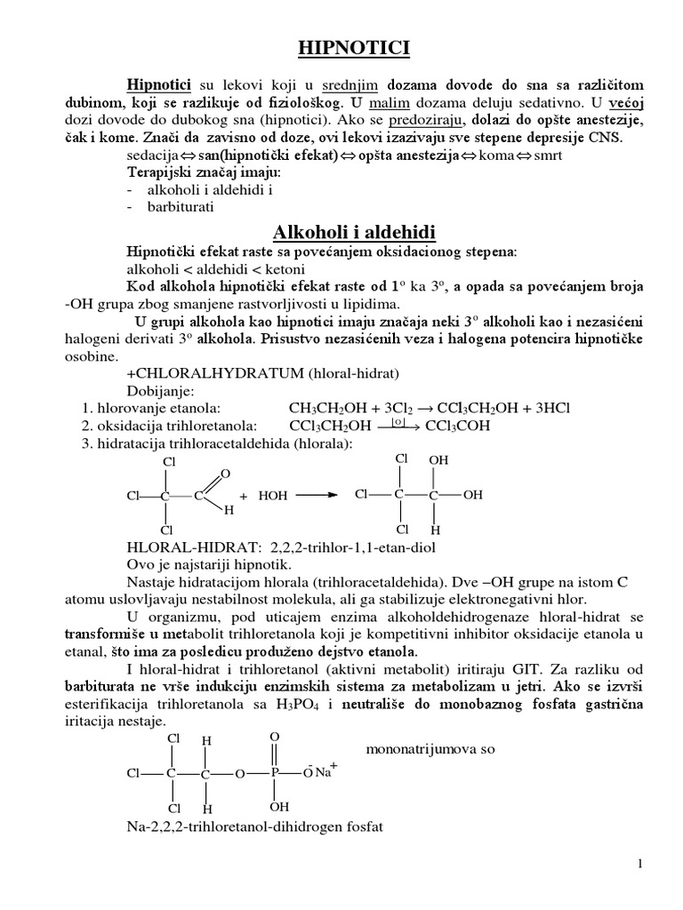 Hipnotici | PDF