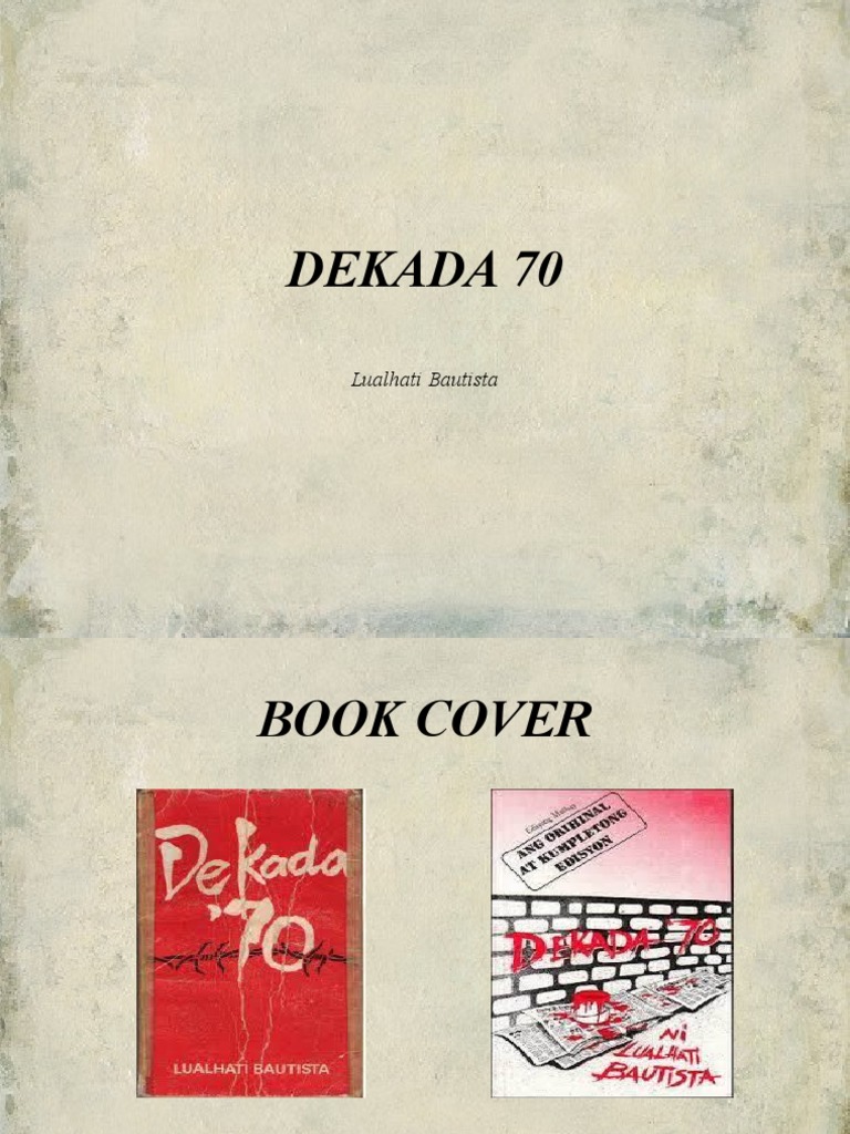 Dekada 70 PPT Alciso | PDF