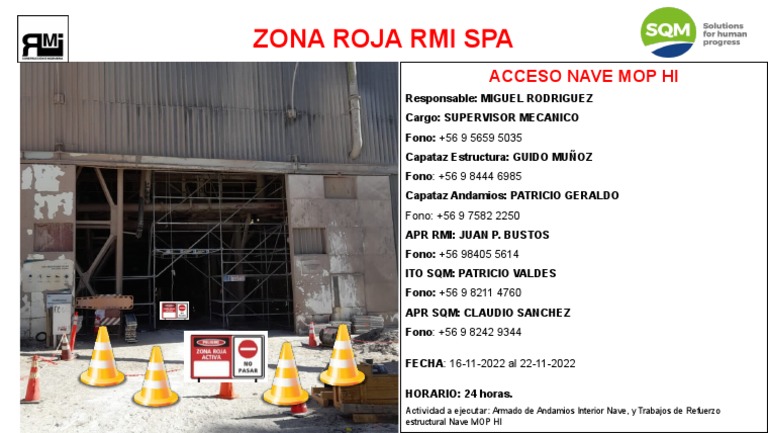Zona Roja - Planta MOP HI - 16-11 | PDF