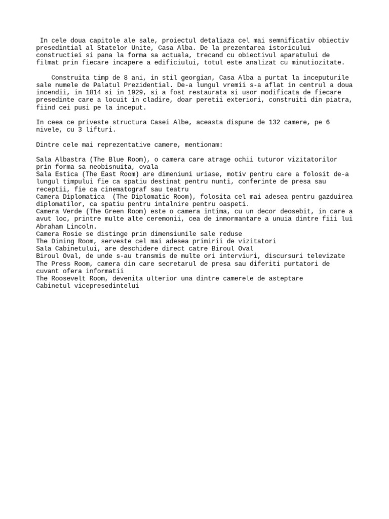 Referat Casa Alba | PDF