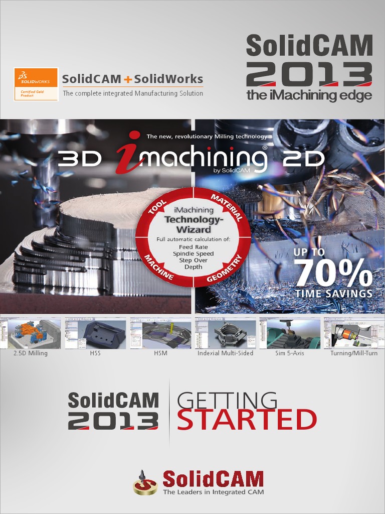 SolidCAM + SolidWorks | PDF | Machining | Drilling