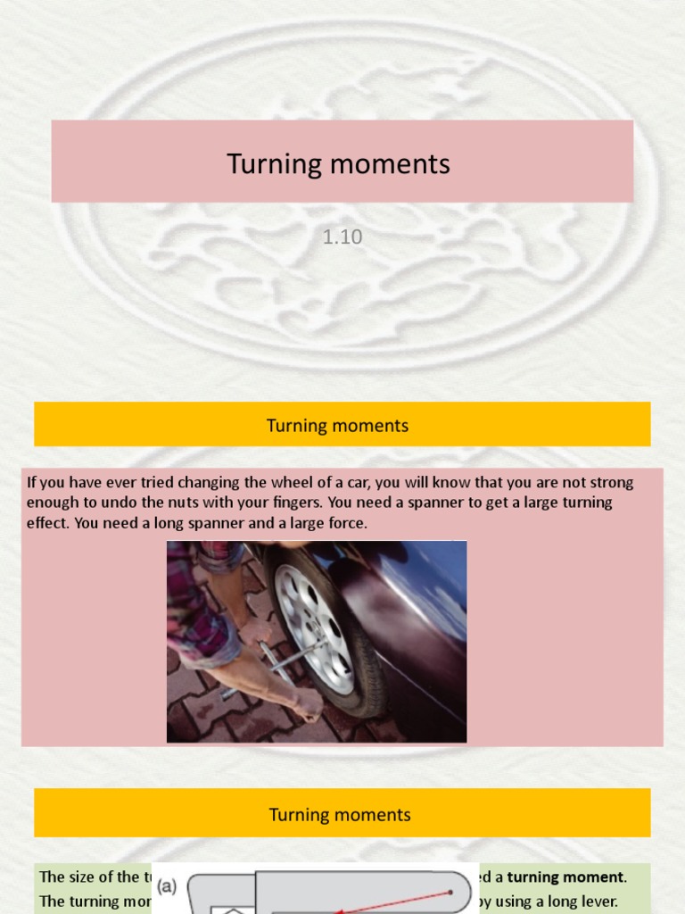 Understanding Turning Moments | PDF | Crane (Machine) | Lever