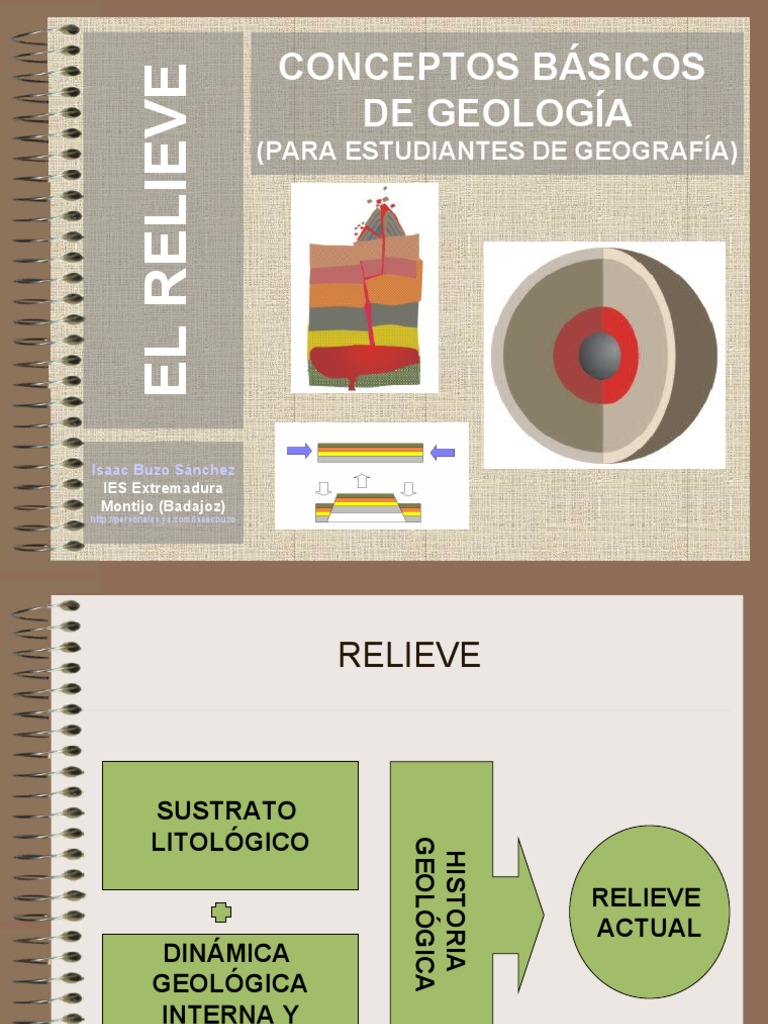Conceptos Geologia Bchto | PDF | Placas tectónicas | Roca (geología)