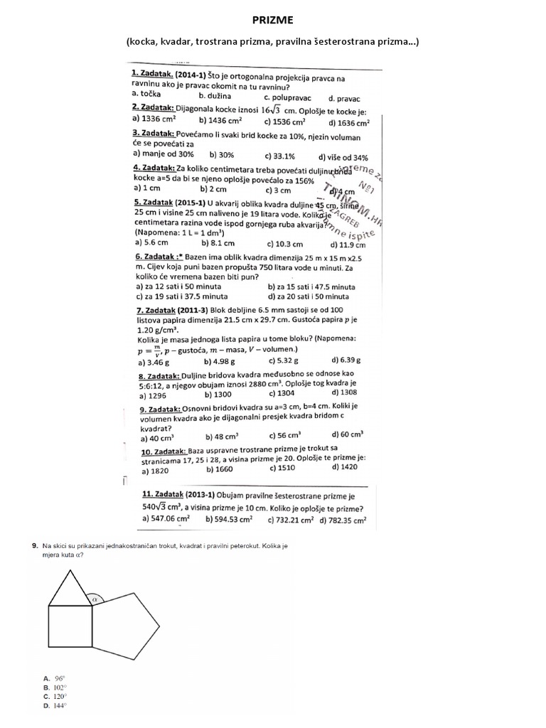Geometrija Prostora | PDF