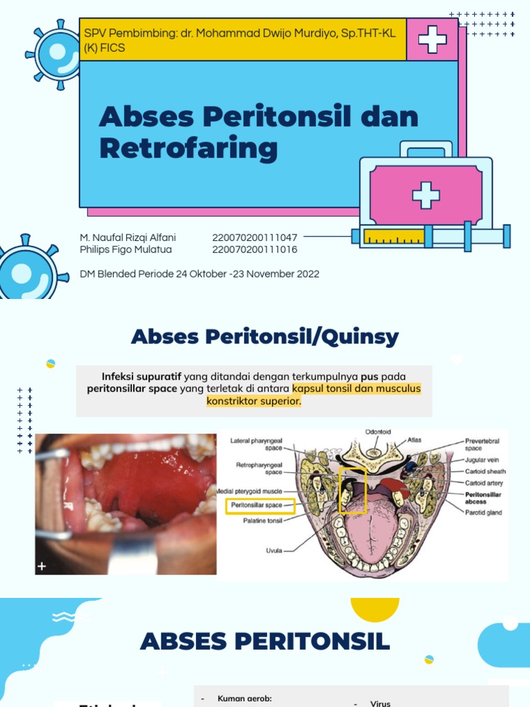 Abses Peritonsil Dan Retrofaring | PDF
