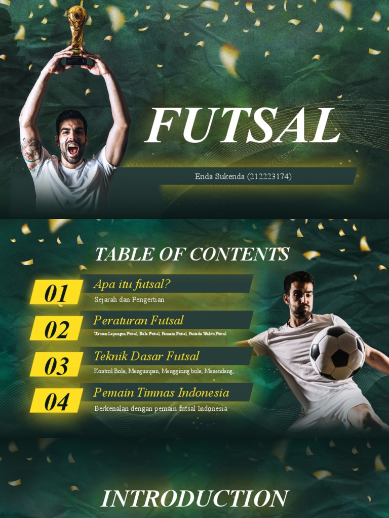 Materi Futsal - Enda Sukenda | PDF