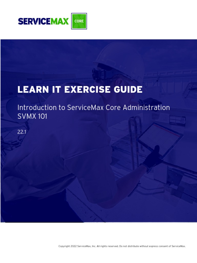 SVMX101 ILT Workbook - CORE 22.1 Lightning | PDF | Password | Icon (Computing)