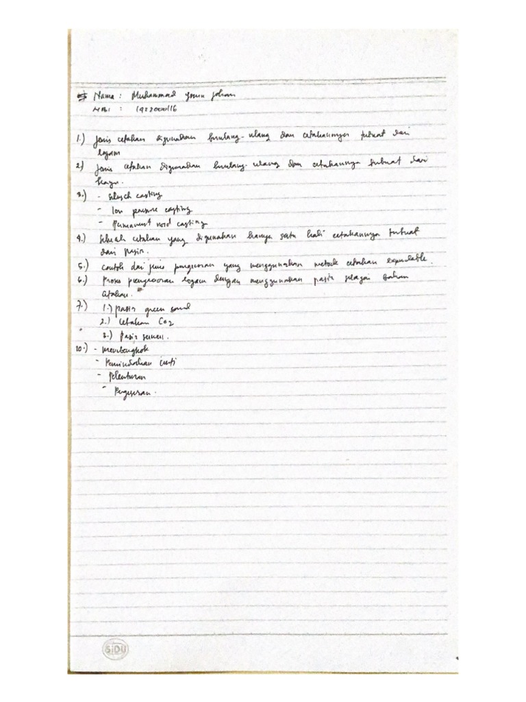 Muhammad Ismu Johan Mahendra Tekcor | PDF