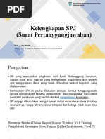 SPJ Adalah Singkatan Dari Surat Pertanggungjawaban | PDF
