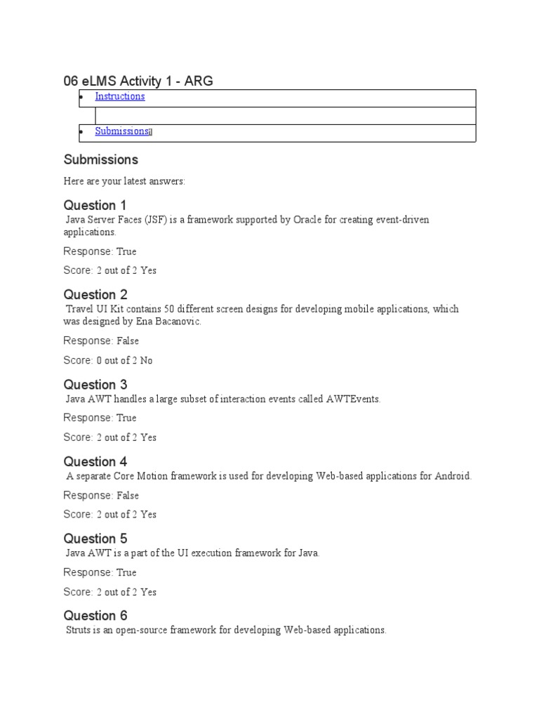 06 eLMS Activity 1 | PDF