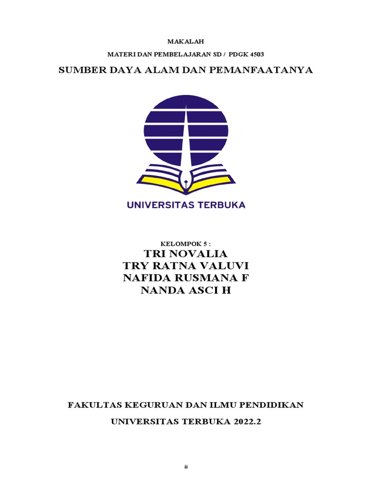 Makalah Modul 8 Ipa Kel 5 | PDF