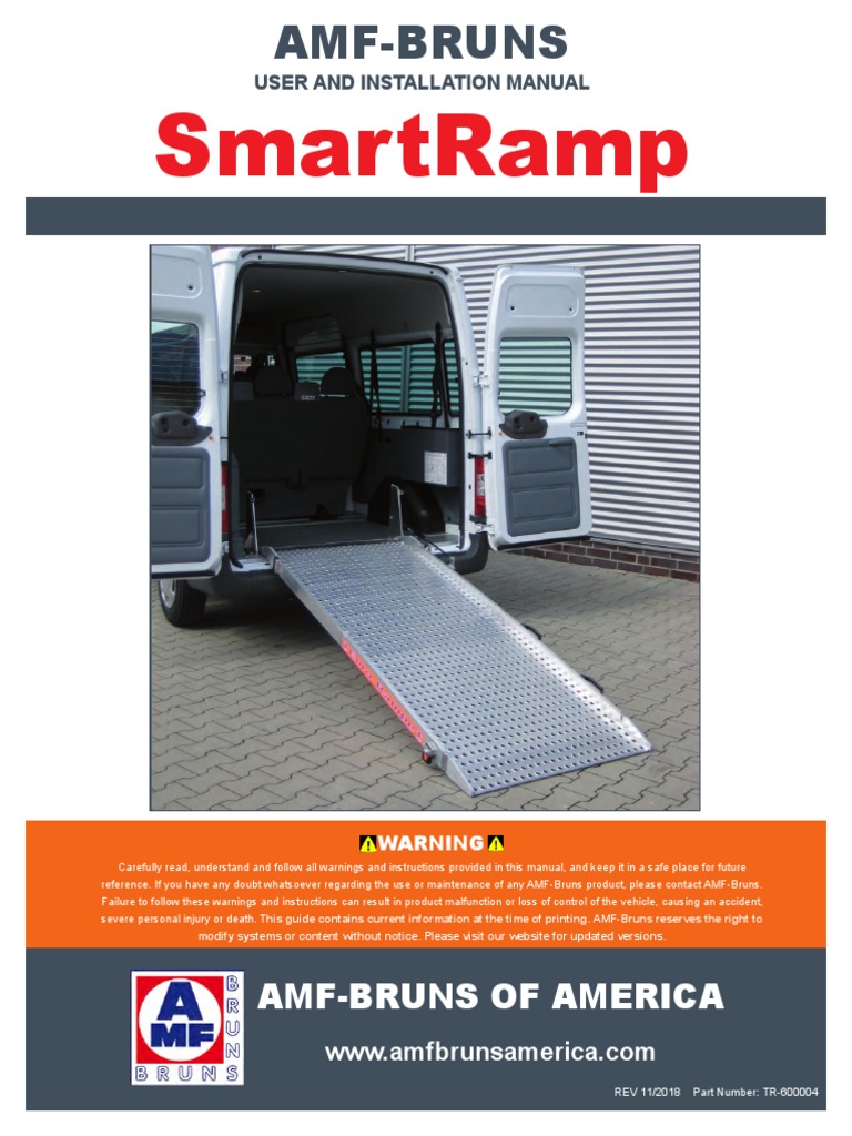 Smart Ramp User and Installation Manual | PDF