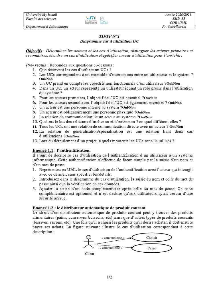 TD1-TP1 2022 Smi5 | PDF