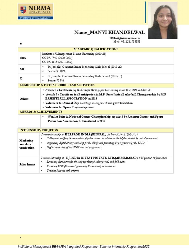 Manvi Khandelwal | PDF