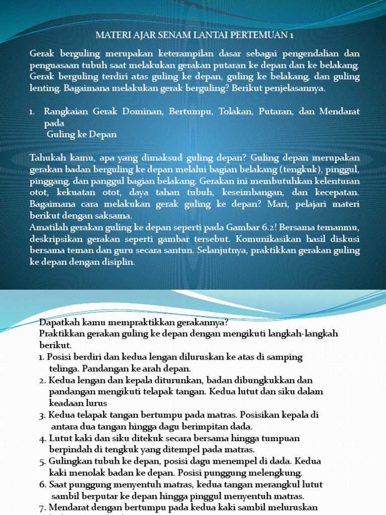 Presentation Guling Depan - Belakang | PDF