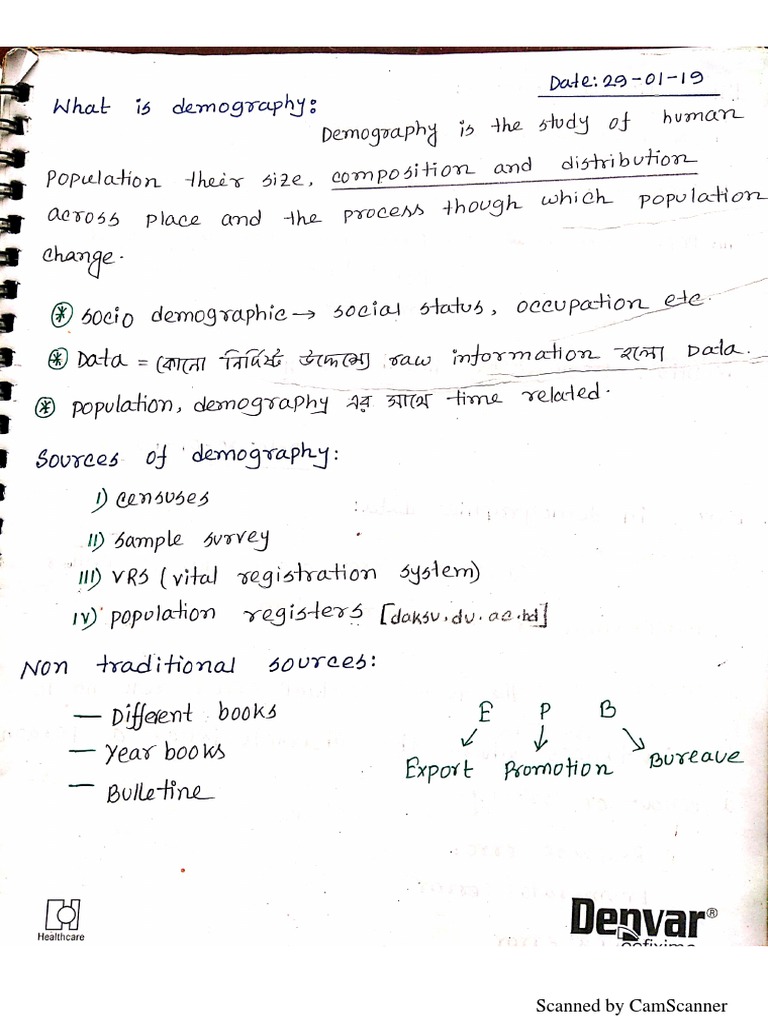 2019.mathematical Demography | PDF
